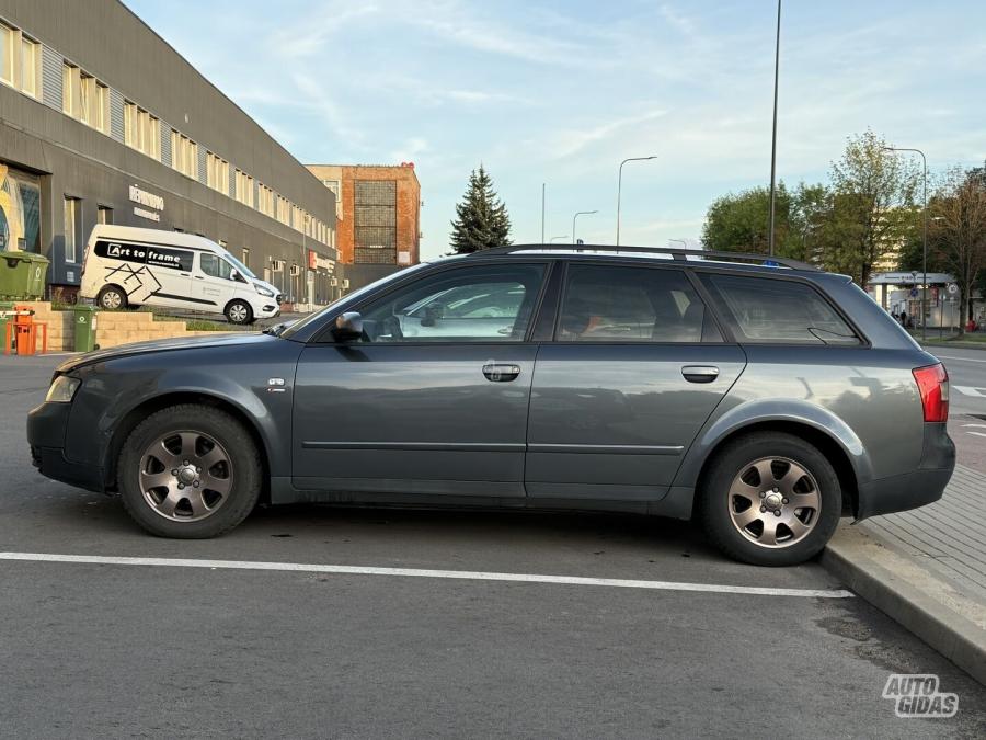 Grey Audi A4 2003 in Kaunas, with an engine capacity of 1.90 L and mileage of 346 thousand km for 850 €, photo 7 on AUTOMOTO.COM.LV