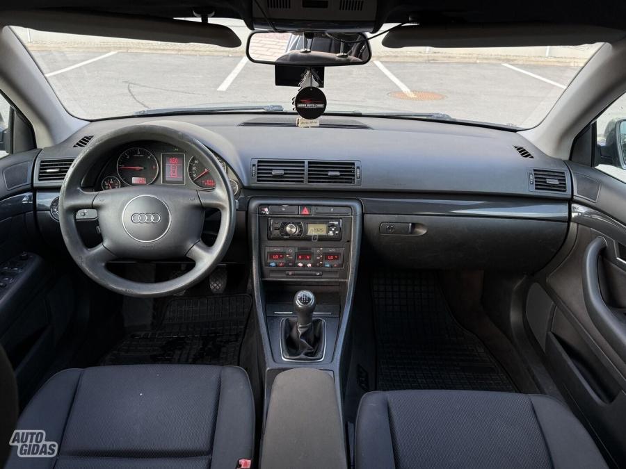 Grey Audi A4 2003 in Kaunas, with an engine capacity of 1.90 L and mileage of 346 thousand km for 850 €, photo 10 on AUTOMOTO.COM.LV