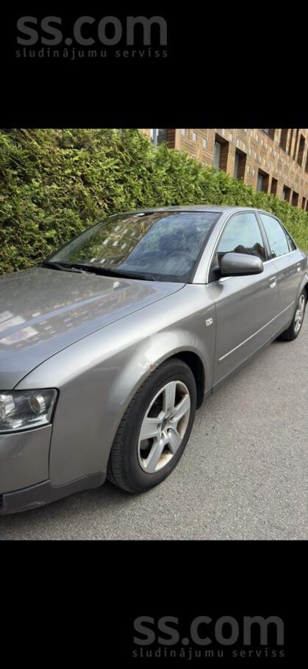 Pelēks Audi A4 2003 Rīga, ar dzinēja tilpumu 1.90 L un nobraukumu 371 tūkst. km par 3000 €, foto 3 vietnē AUTOMOTO.COM.LV