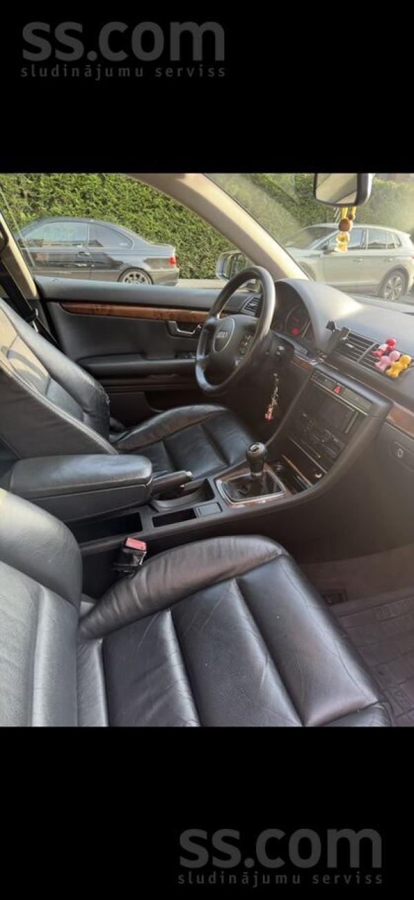 Pelēks Audi A4 2003 Rīga, ar dzinēja tilpumu 1.90 L un nobraukumu 371 tūkst. km par 3000 €, foto 6 vietnē AUTOMOTO.COM.LV