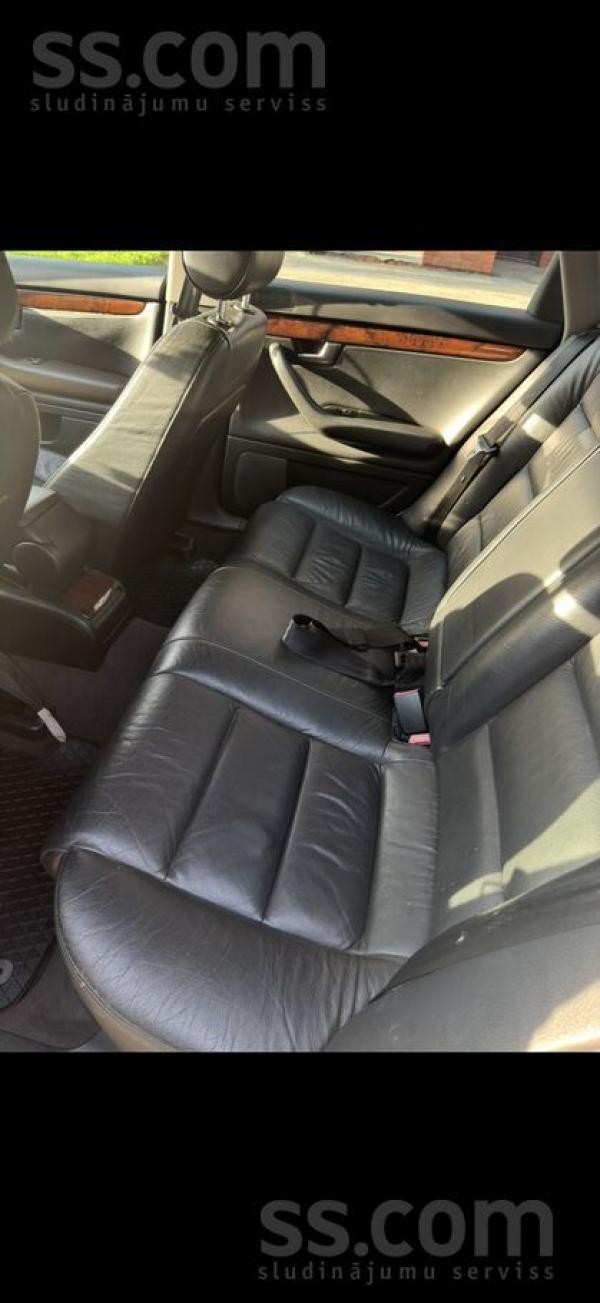 Pelēks Audi A4 2003 Rīga, ar dzinēja tilpumu 1.90 L un nobraukumu 371 tūkst. km par 3000 €, foto 8 vietnē AUTOMOTO.COM.LV