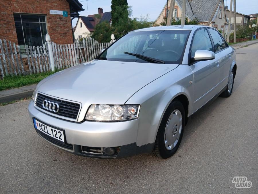 Grey Audi A4 2003 in Alytus, with an engine capacity of 1.90 L and mileage of 360 thousand km for 550 €, photo 1 on AUTOMOTO.COM.LV