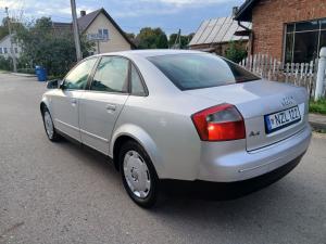 Grey Audi A4 2003 in Alytus, with an engine capacity of 1.90 L and mileage of 360 thousand km for 550 €, photo 9 on AUTOMOTO.COM.LV