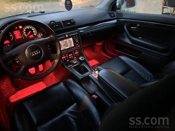 Ауди А4 2003 в Рига на AUTOMOTO.COM.LV Серый Ауди А4 2003 в Рига, объемом двигателя 1.90 л и пробегом 0 тыс. км за 1350 €, фото 9 на AUTOMOTO.COM.LV