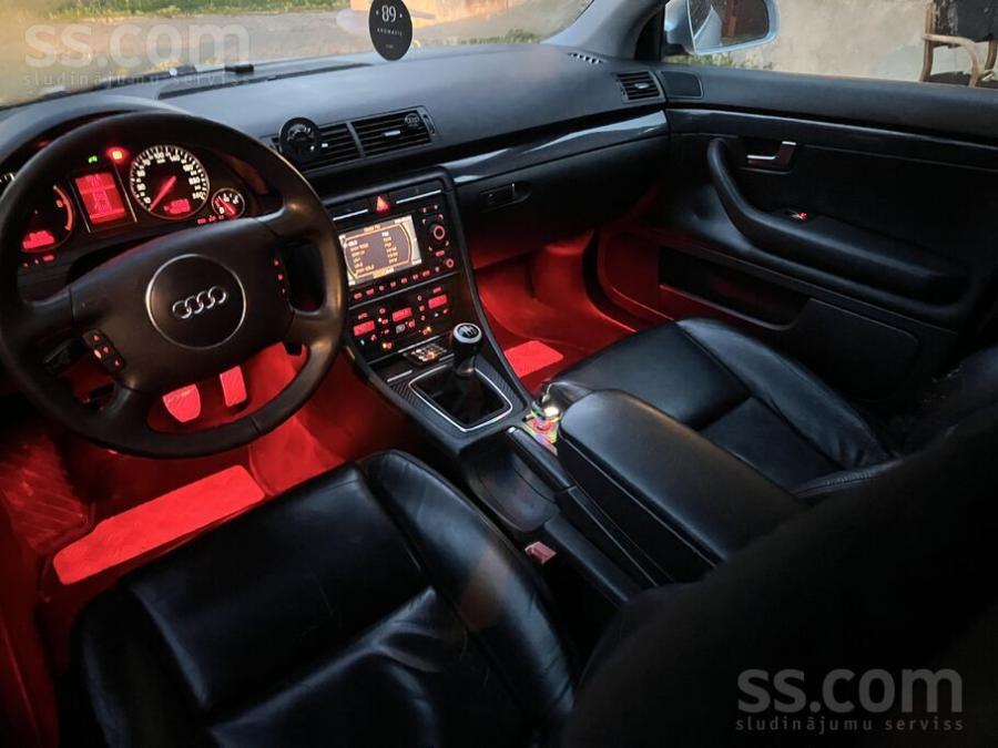 Pelēks Audi A4 2003 Rīga, ar dzinēja tilpumu 1.90 L un nobraukumu 0 tūkst. km par 1350 €, foto 9 vietnē AUTOMOTO.COM.LV