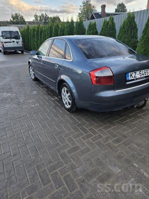 Grey Audi A4 2003 in Ludza, with an engine capacity of 1.90 L and mileage of 395 thousand km for 1450 €, photo 6 on AUTOMOTO.COM.LV