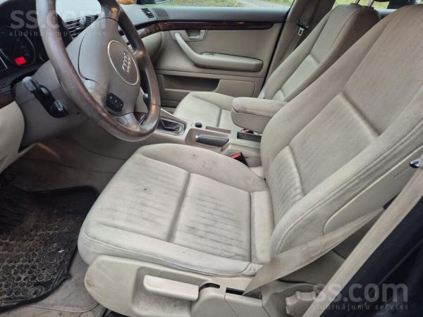 Pelēks Audi A4 2004 Rīga, ar dzinēja tilpumu 1.90 L un nobraukumu 311 tūkst. km par 1950 €, foto 6 vietnē AUTOMOTO.COM.LV