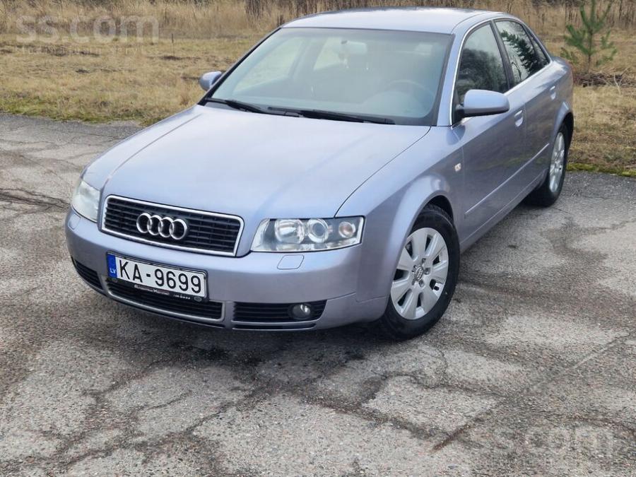 Pelēks Audi A4 2004 Limbaži, ar dzinēja tilpumu 2.00 L un nobraukumu 73 tūkst. km par 3999 €, foto 2 vietnē AUTOMOTO.COM.LV