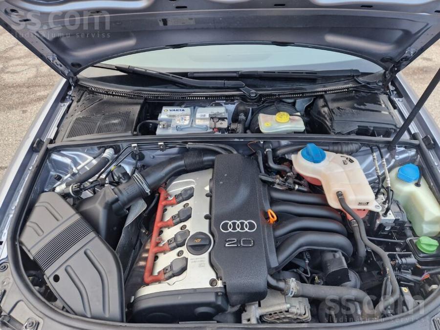 Pelēks Audi A4 2004 Limbaži, ar dzinēja tilpumu 2.00 L un nobraukumu 73 tūkst. km par 3999 €, foto 14 vietnē AUTOMOTO.COM.LV