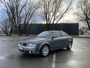Grey Audi A4 2004 in Riga, with an engine capacity of 1.90 L and mileage of 366 thousand km for 1550 €, photo  on AUTOMOTO.COM.LV
