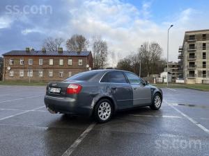 Grey Audi A4 2004 in Riga, with an engine capacity of 1.90 L and mileage of 366 thousand km for 1550 €, photo 3 on AUTOMOTO.COM.LV