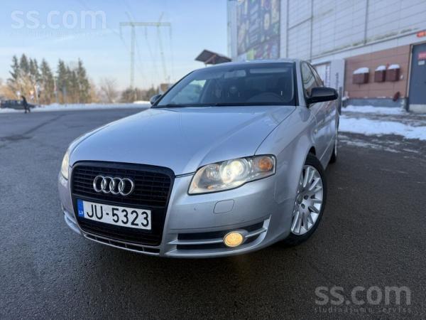 Grey Audi A4 2004 in Riga, with an engine capacity of 2.00 L and mileage of 222 thousand km for 2250 €, photo 1 on AUTOMOTO.COM.LV