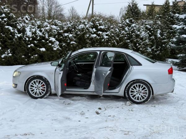 Grey Audi A4 2004 in Riga, with an engine capacity of 2.00 L and mileage of 222 thousand km for 2250 €, photo 8 on AUTOMOTO.COM.LV