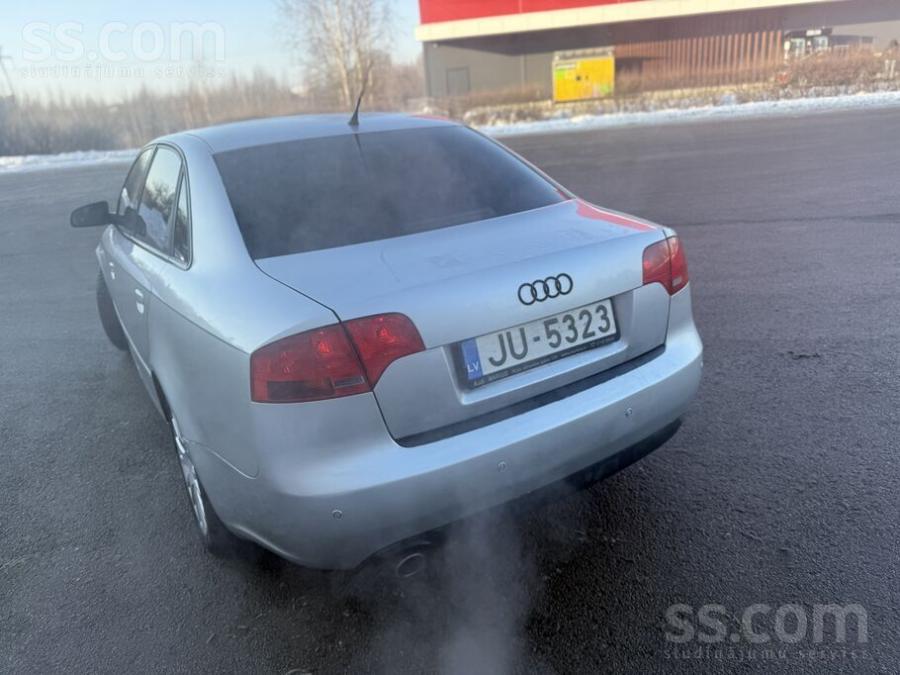 Grey Audi A4 2004 in Riga, with an engine capacity of 2.00 L and mileage of 222 thousand km for 2250 €, photo 19 on AUTOMOTO.COM.LV