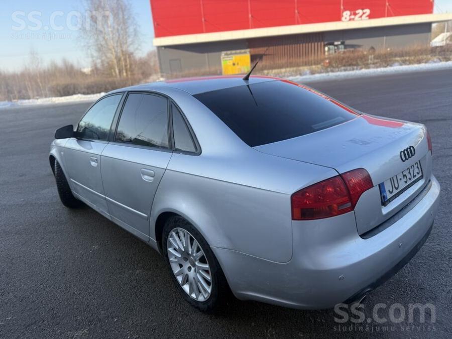 Grey Audi A4 2004 in Riga, with an engine capacity of 2.00 L and mileage of 222 thousand km for 2250 €, photo 20 on AUTOMOTO.COM.LV