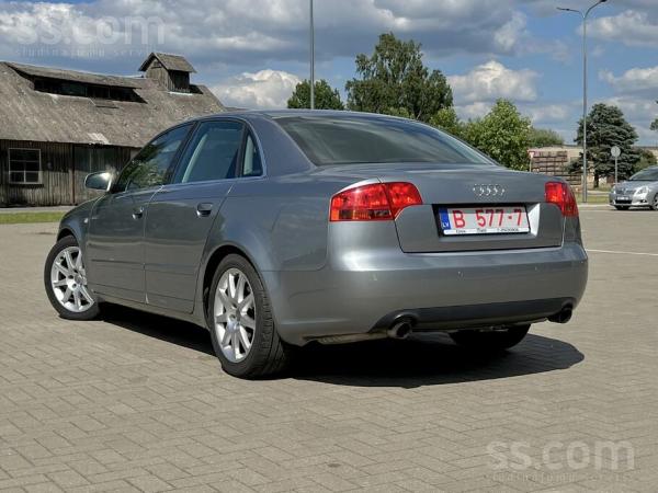Grey Audi A4 2004 in Cesis, with an engine capacity of 2.00 L and mileage of 135 thousand km for 4650 €, photo 2 on AUTOMOTO.COM.LV