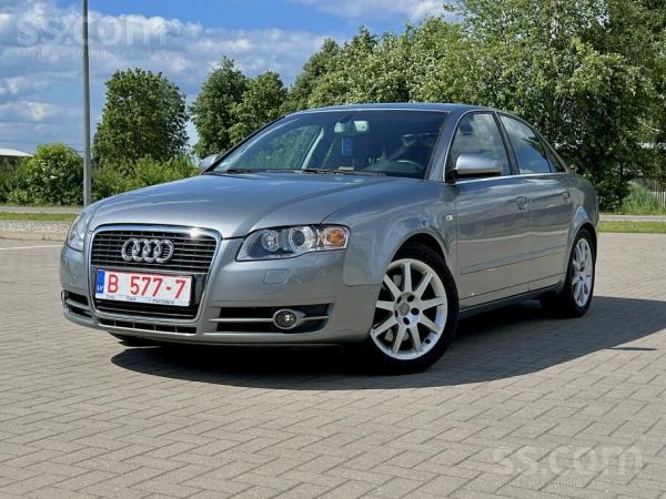 Grey Audi A4 2004 in Cesis, with an engine capacity of 2.00 L and mileage of 135 thousand km for 4650 €, photo 3 on AUTOMOTO.COM.LV