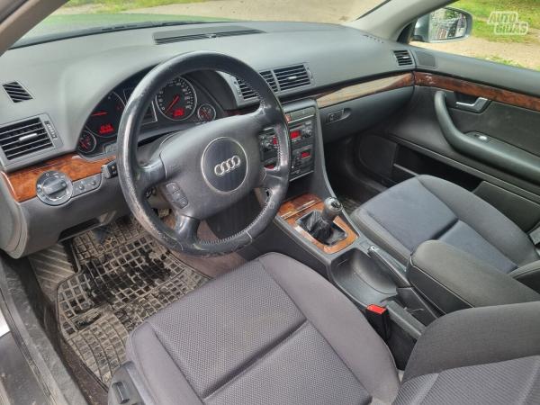 Grey Audi A4 2004 in Kaunas, with an engine capacity of 1.90 L and mileage of 304 thousand km for 1300 €, photo 6 on AUTOMOTO.COM.LV