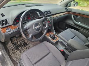 Pelēks Audi A4 2004 Kauņa, ar dzinēja tilpumu 1.90 L un nobraukumu 304 tūkst. km par 1300 €, foto 7 vietnē AUTOMOTO.COM.LV
