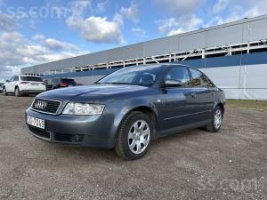 Grey Audi A4 2004 in Daugavpils, with an engine capacity of 1.90 L and mileage of 296 thousand km for 2750 €, photo  on AUTOMOTO.COM.LV