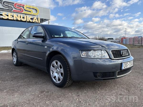 Grey Audi A4 2004 in Daugavpils, with an engine capacity of 1.90 L and mileage of 296 thousand km for 2750 €, photo 7 on AUTOMOTO.COM.LV