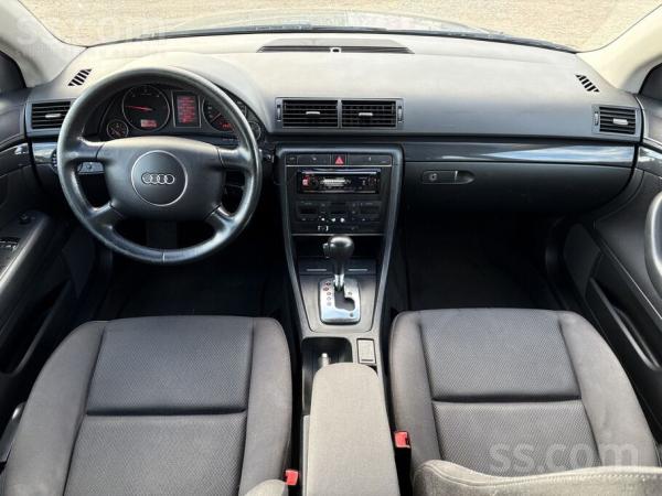 Grey Audi A4 2004 in Daugavpils, with an engine capacity of 1.90 L and mileage of 296 thousand km for 2750 €, photo 9 on AUTOMOTO.COM.LV