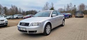Pelēks Audi A4 2004 Valmiera, ar dzinēja tilpumu 2.00 L un nobraukumu 299 tūkst. km par 1800 €, foto 7 vietnē AUTOMOTO.COM.LV