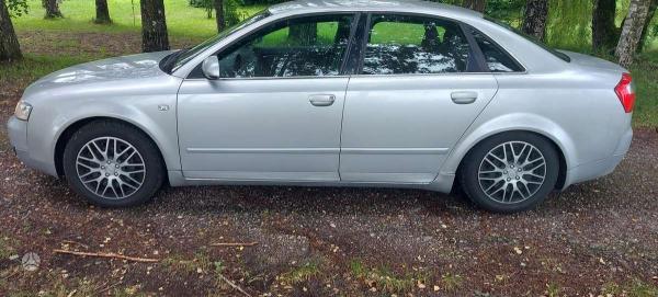 Grey Audi A4 2004 in Prienai, with an engine capacity of 2.50 L and mileage of 452 thousand km for 1500 €, photo 4 on AUTOMOTO.COM.LV