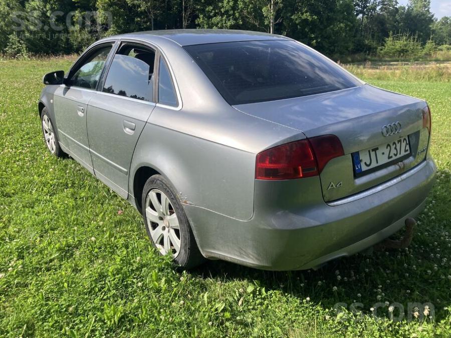 Серый Ауди А4 2004 в Добеле, объемом двигателя 2.00 л и пробегом 386 тыс. км за 1300 €, фото 3 на AUTOMOTO.COM.LV