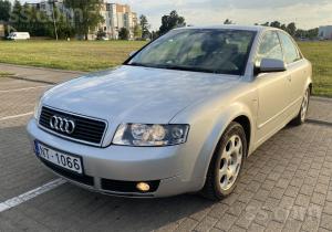 Grey Audi A4 2004 in Riga, with an engine capacity of 2.00 L and mileage of 340 thousand km for 1550 €, photo 6 on AUTOMOTO.COM.LV