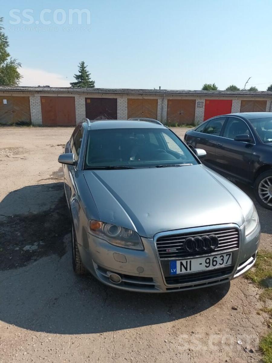 Pelēks Audi A4 2004 Jelgava, ar dzinēja tilpumu 2.50 L un nobraukumu 325 tūkst. km par 2700 €, foto 1 vietnē AUTOMOTO.COM.LV