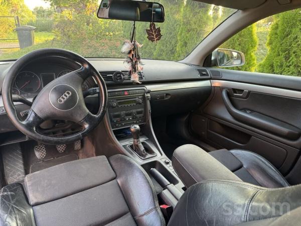 Pelēks Audi A4 2004 Dobele, ar dzinēja tilpumu 1.90 L un nobraukumu 43 tūkst. km par 1500 €, foto 8 vietnē AUTOMOTO.COM.LV