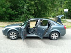Grey Audi A4 2004 in Vilnius, with an engine capacity of 1.90 L and mileage of 242 thousand km for 1690 €, photo 12 on AUTOMOTO.COM.LV