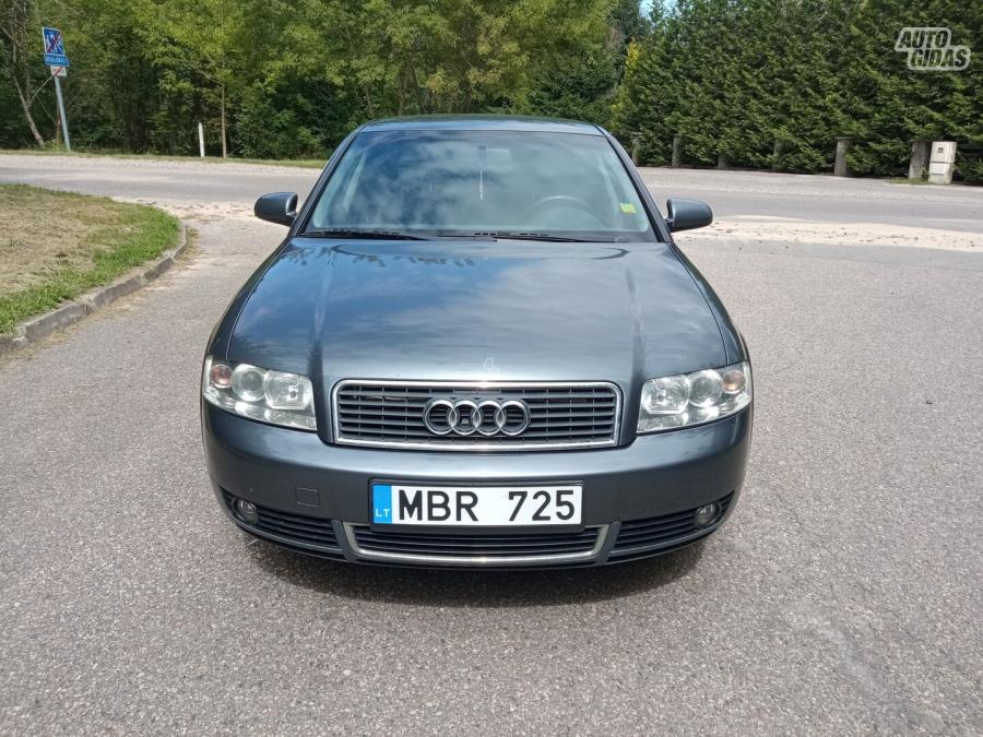 Grey Audi A4 2004 in Vilnius, with an engine capacity of 1.90 L and mileage of 242 thousand km for 1690 €, photo 10 on AUTOMOTO.COM.LV