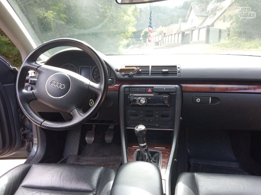 Grey Audi A4 2004 in Vilnius, with an engine capacity of 1.90 L and mileage of 242 thousand km for 1690 €, photo 20 on AUTOMOTO.COM.LV