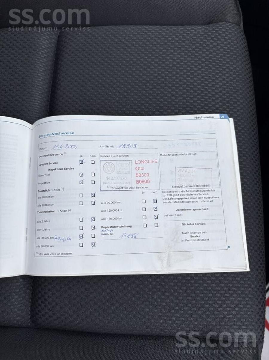 Pelēks Audi A4 2004 Rīga, ar dzinēja tilpumu 2.00 L un nobraukumu 243 tūkst. km par 2750 €, foto 21 vietnē AUTOMOTO.COM.LV