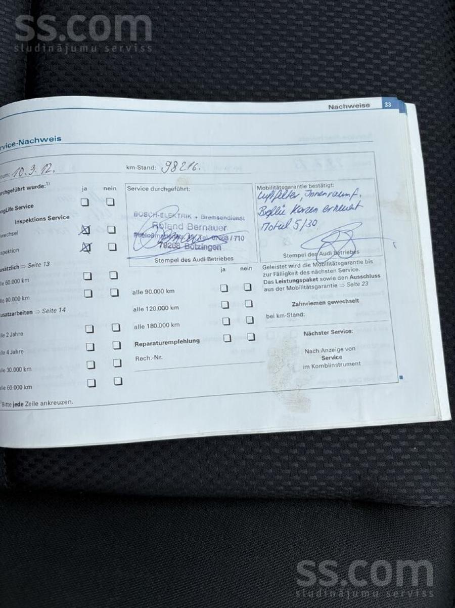 Pelēks Audi A4 2004 Rīga, ar dzinēja tilpumu 2.00 L un nobraukumu 243 tūkst. km par 2750 €, foto 25 vietnē AUTOMOTO.COM.LV