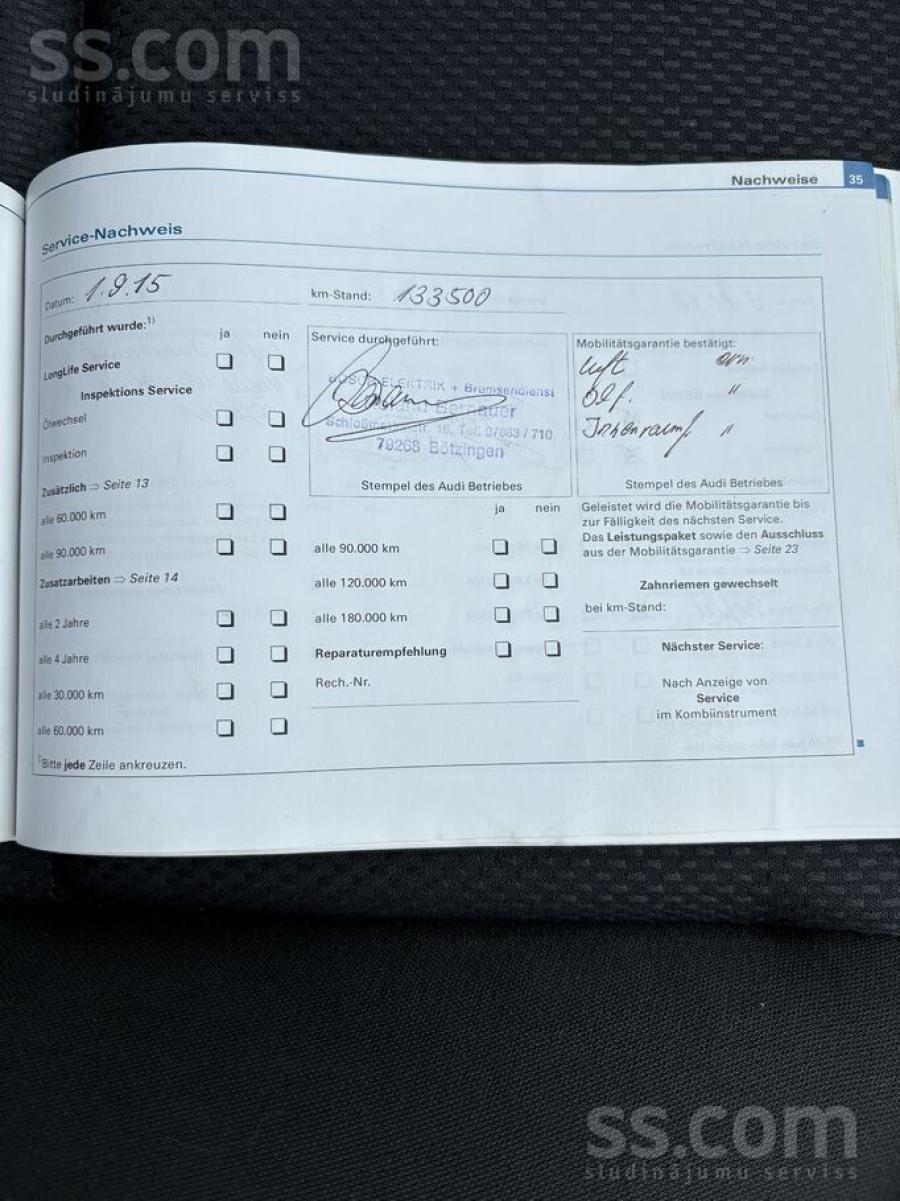 Pelēks Audi A4 2004 Rīga, ar dzinēja tilpumu 2.00 L un nobraukumu 243 tūkst. km par 2750 €, foto 27 vietnē AUTOMOTO.COM.LV