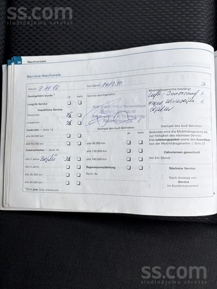 Pelēks Audi A4 2004 Rīga, ar dzinēja tilpumu 2.00 L un nobraukumu 243 tūkst. km par 2750 €, foto 28 vietnē AUTOMOTO.COM.LV