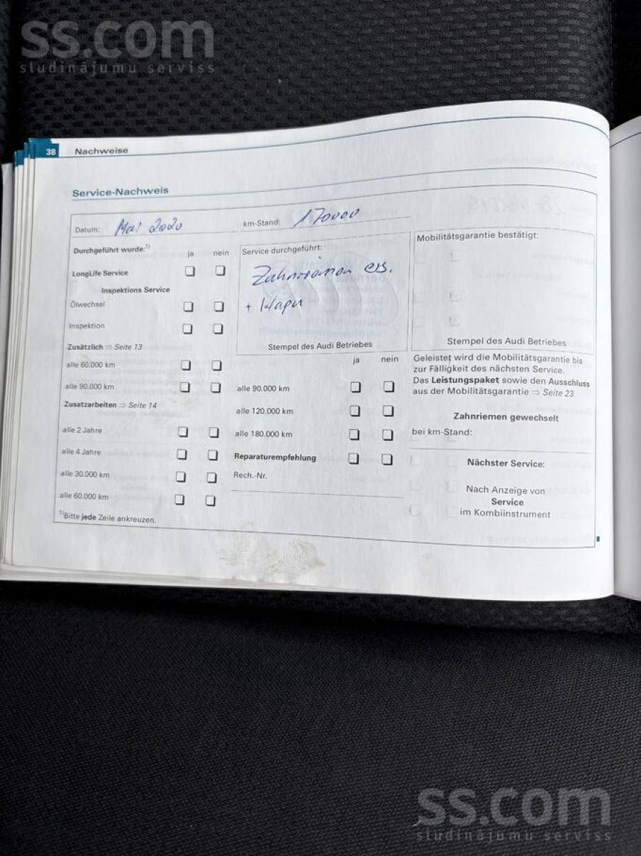 Pelēks Audi A4 2004 Rīga, ar dzinēja tilpumu 2.00 L un nobraukumu 243 tūkst. km par 2750 €, foto 30 vietnē AUTOMOTO.COM.LV