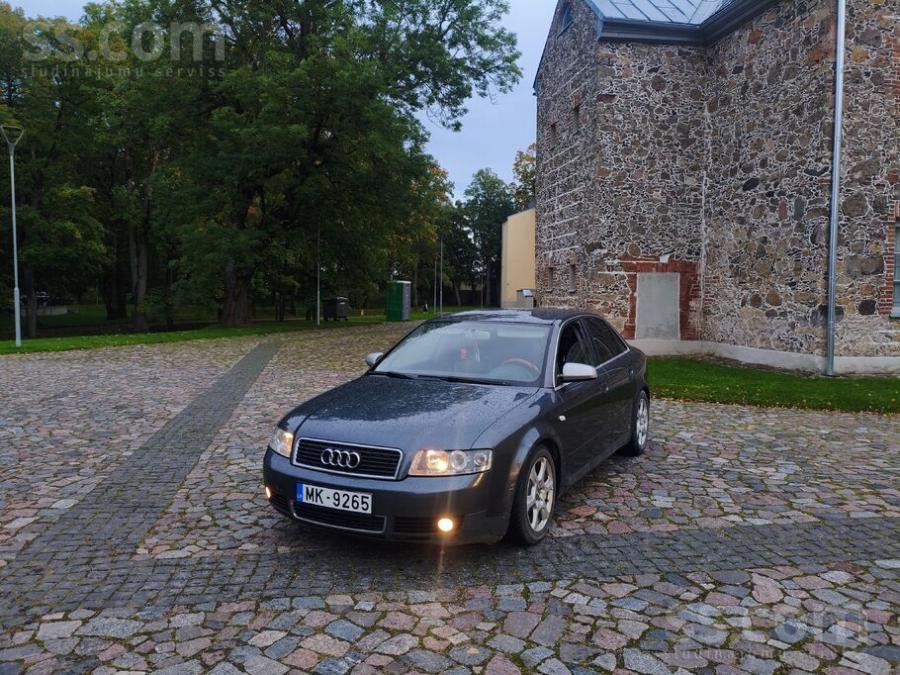 Grey Audi A4 2004 in Jekabpils, with an engine capacity of 1.90 L and mileage of 500 thousand km for 1600 €, photo 4 on AUTOMOTO.COM.LV