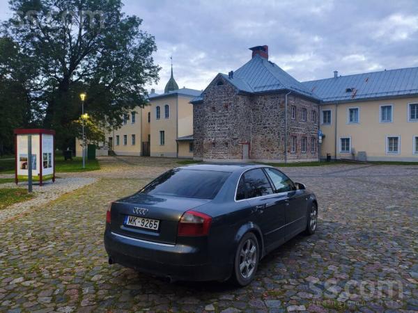 Grey Audi A4 2004 in Jekabpils, with an engine capacity of 1.90 L and mileage of 500 thousand km for 1600 €, photo 7 on AUTOMOTO.COM.LV