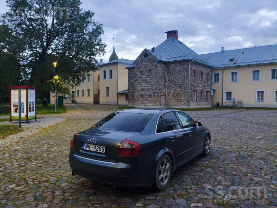 Grey Audi A4 2004 in Jekabpils, with an engine capacity of 1.90 L and mileage of 500 thousand km for 1600 €, photo 7 on AUTOMOTO.COM.LV
