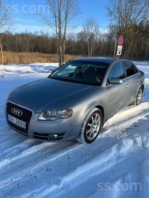 Grey Audi A4 2004 in Jelgava, with an engine capacity of 2.00 L and mileage of 438 thousand km for 2150 €, photo 7 on AUTOMOTO.COM.LV