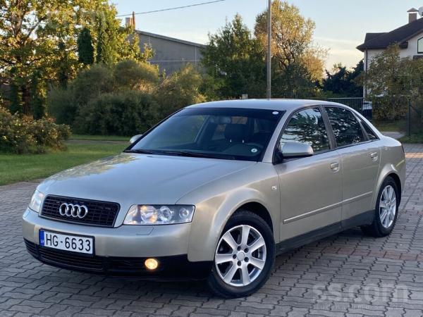 Grey Audi A4 2004 in Riga, with an engine capacity of 1.90 L and mileage of 0 thousand km for 1650 €, photo 1 on AUTOMOTO.COM.LV