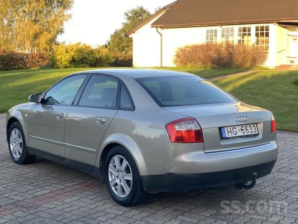 Grey Audi A4 2004 in Riga, with an engine capacity of 1.90 L and mileage of 0 thousand km for 1650 €, photo 5 on AUTOMOTO.COM.LV