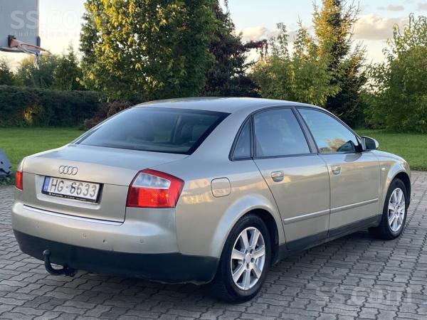 Grey Audi A4 2004 in Riga, with an engine capacity of 1.90 L and mileage of 0 thousand km for 1650 €, photo 7 on AUTOMOTO.COM.LV