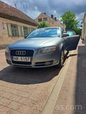 Grey Audi A4 2005 in Saldus, with an engine capacity of 2.00 L and mileage of 436 thousand km for 1800 €, photo 1 on AUTOMOTO.COM.LV