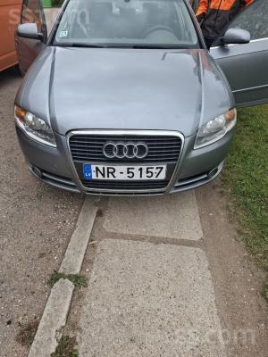 Grey Audi A4 2005 in Saldus, with an engine capacity of 2.00 L and mileage of 436 thousand km for 1800 €, photo 6 on AUTOMOTO.COM.LV