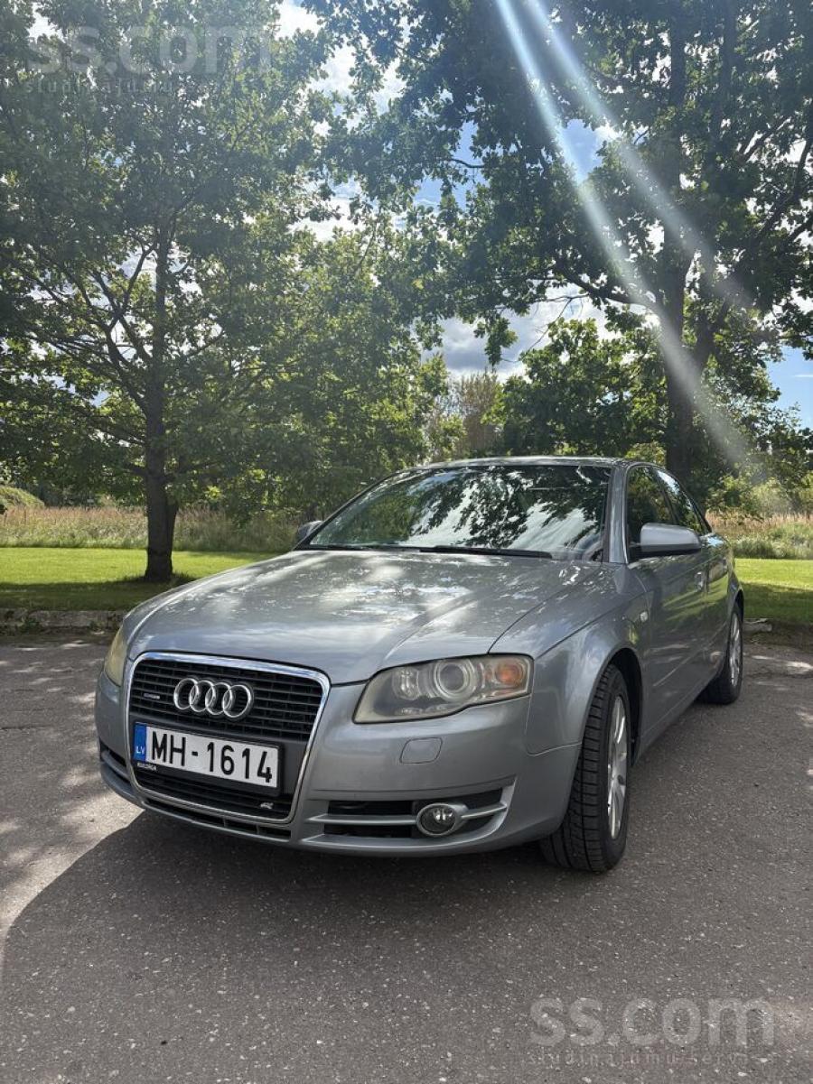 Pelēks Audi A4 2005 Kuldīga, ar dzinēja tilpumu 3.00 L un nobraukumu 289 tūkst. km par 3550 €, foto 1 vietnē AUTOMOTO.COM.LV